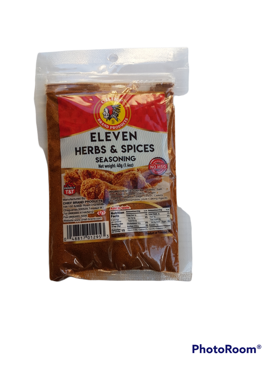 Chief Eleven Herbs & Spices Seasoning 2x40g – Mel Caribbean Products Ltd