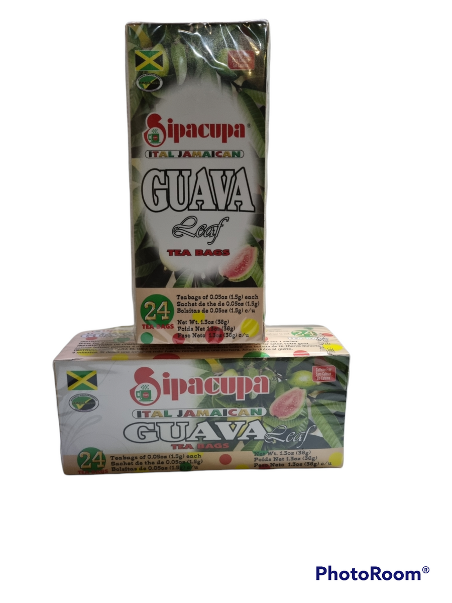 Sipacupa Jamaican Guava Leaf Herbal Tea 1x 24 Tea bags – Mel Caribbean ...