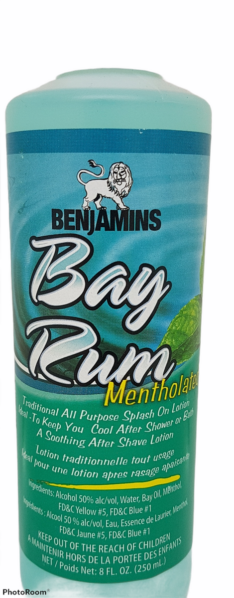 Benjamin Bay Rum Mentholated Lotion 1x250ML – Mel Caribbean Products Ltd