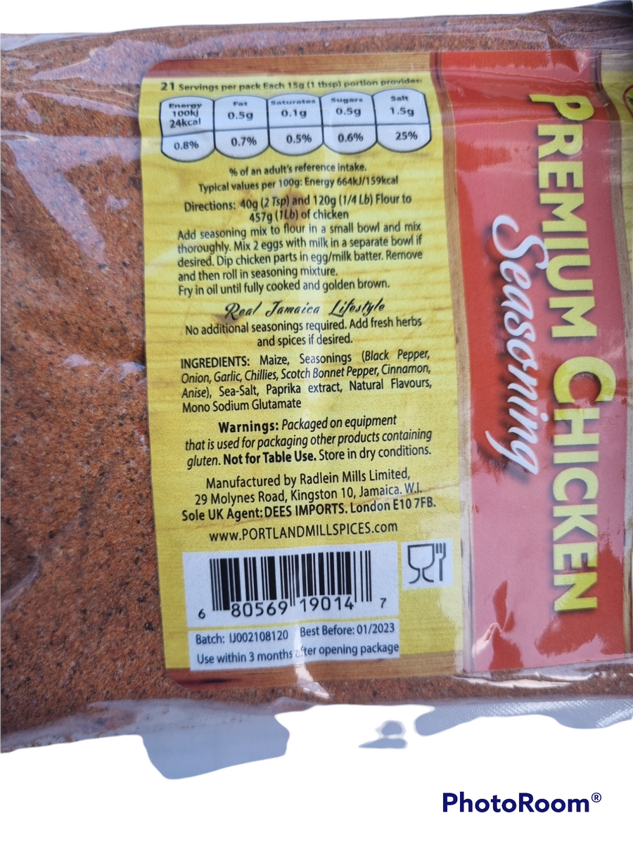 Portland Mills Premium Chicken Seasoning 1x300g – Mel Caribbean ...