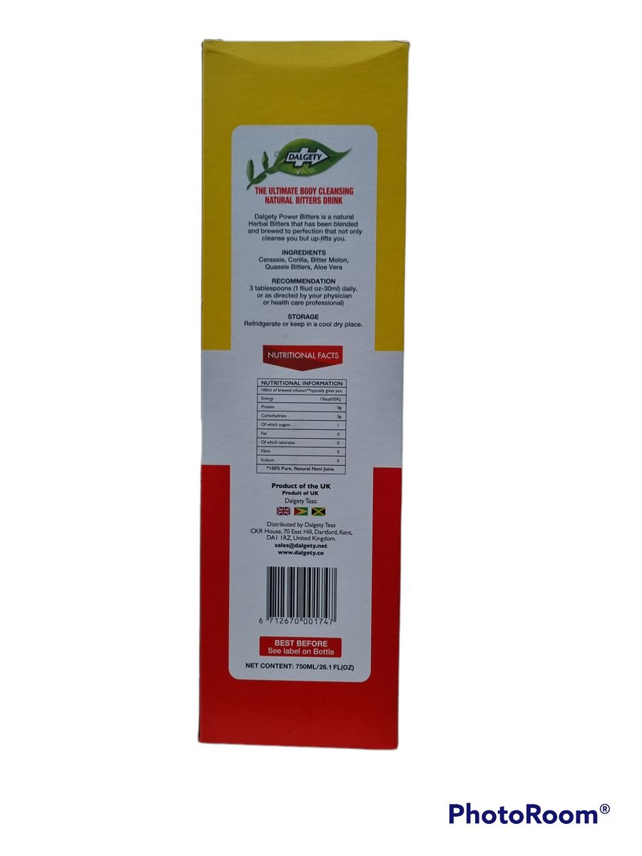 Dalgety Power Bitters Herbal Drink 1x750ml – Mel Caribbean Products Ltd