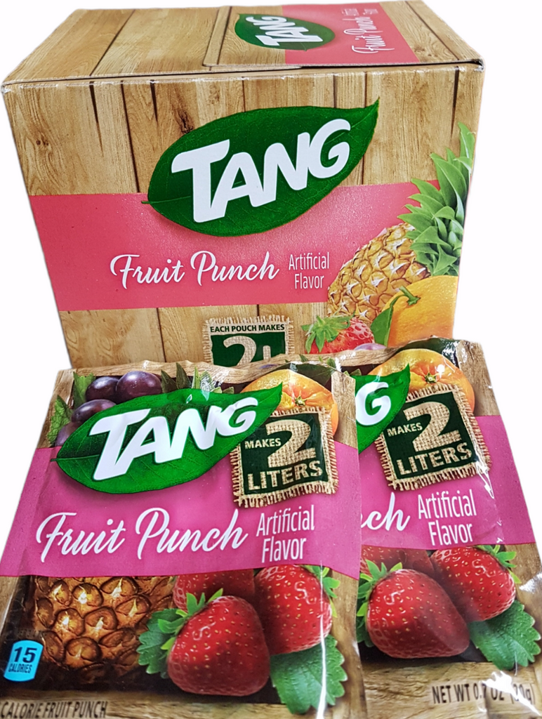 TANG ARTIFICIAL drink mix fruit punch 4x20g – Mel Caribbean Products Ltd