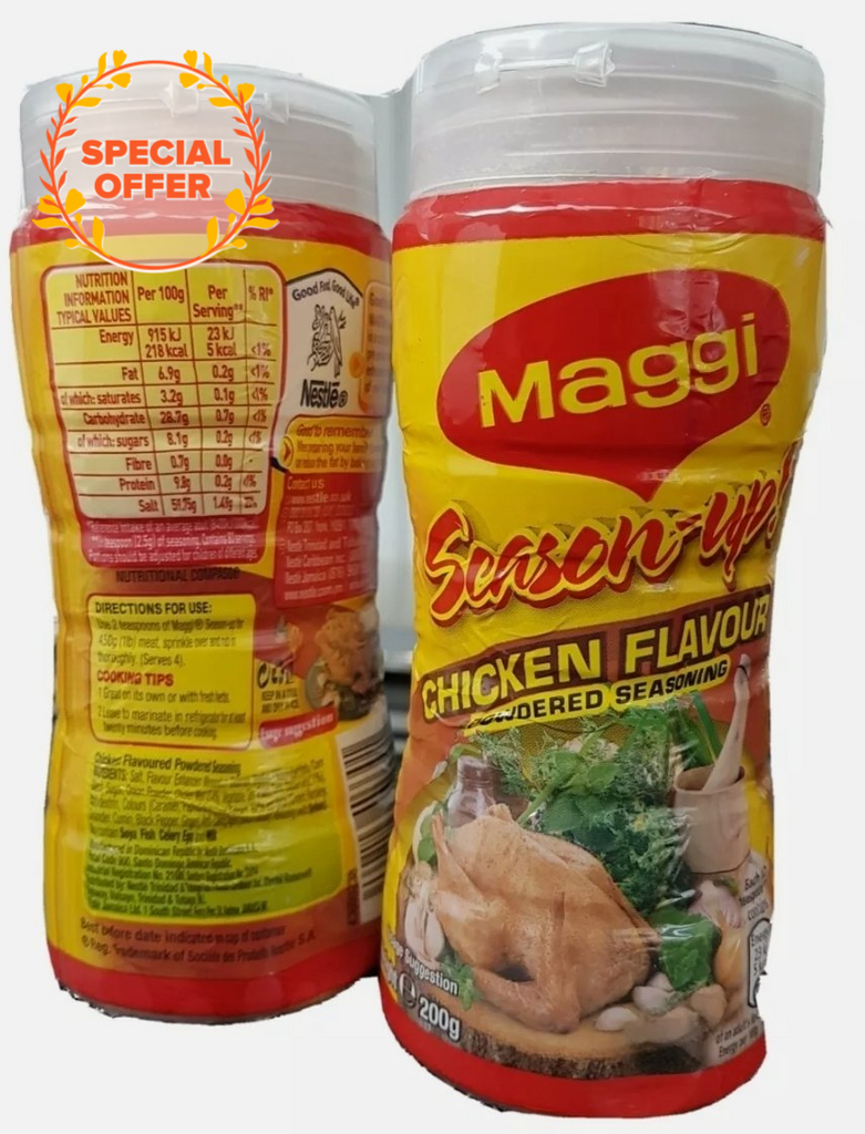 Maggi Tub season up chicken flavour 2x200g – Mel Caribbean Products Ltd