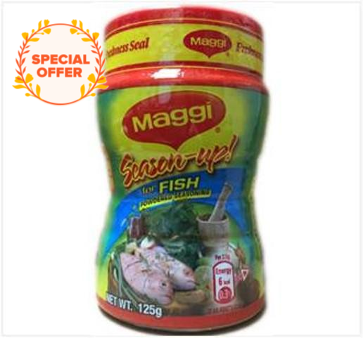 Maggi Tub Season up Fish 2x125g – Mel Caribbean Products Ltd