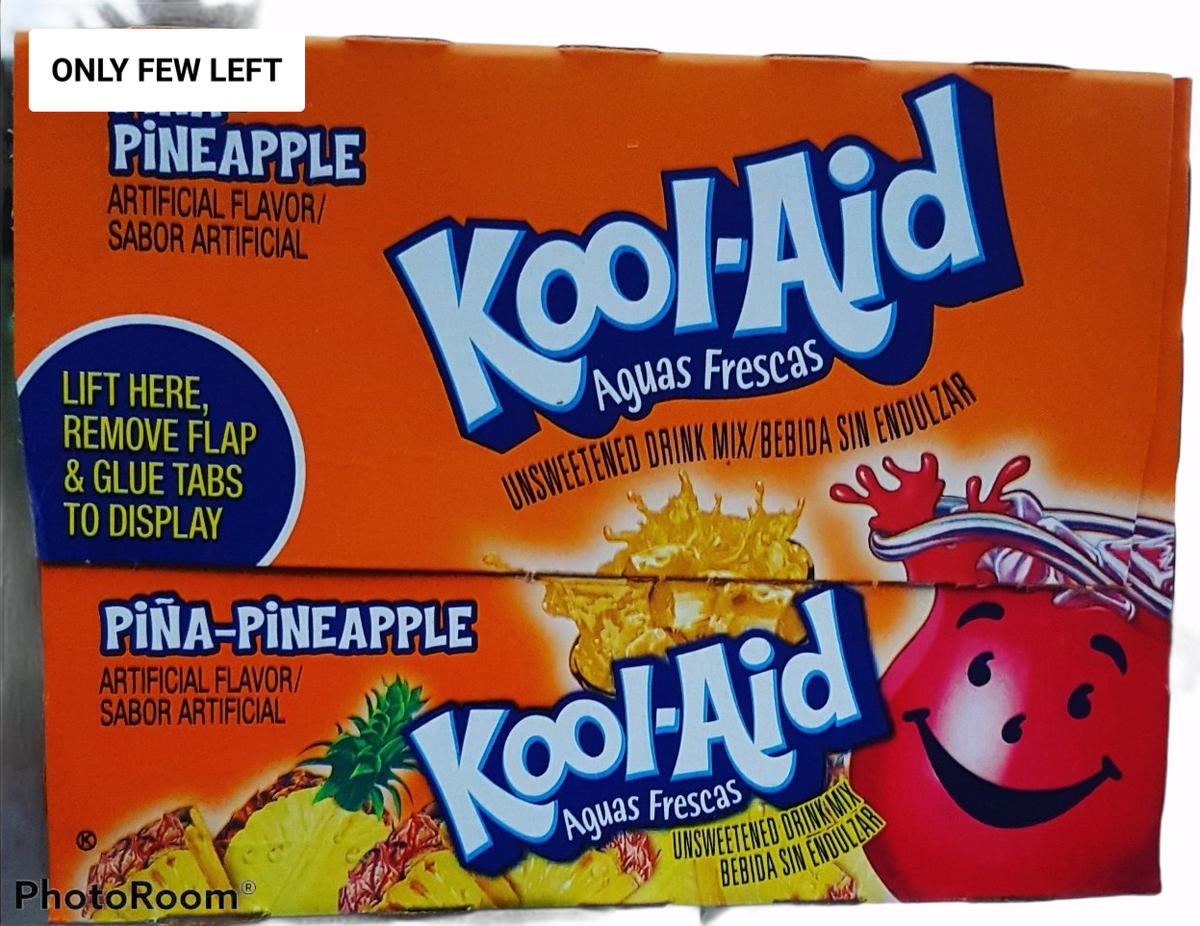 Kool Aid pineapple 1x48sachets – Mel Caribbean Products Ltd
