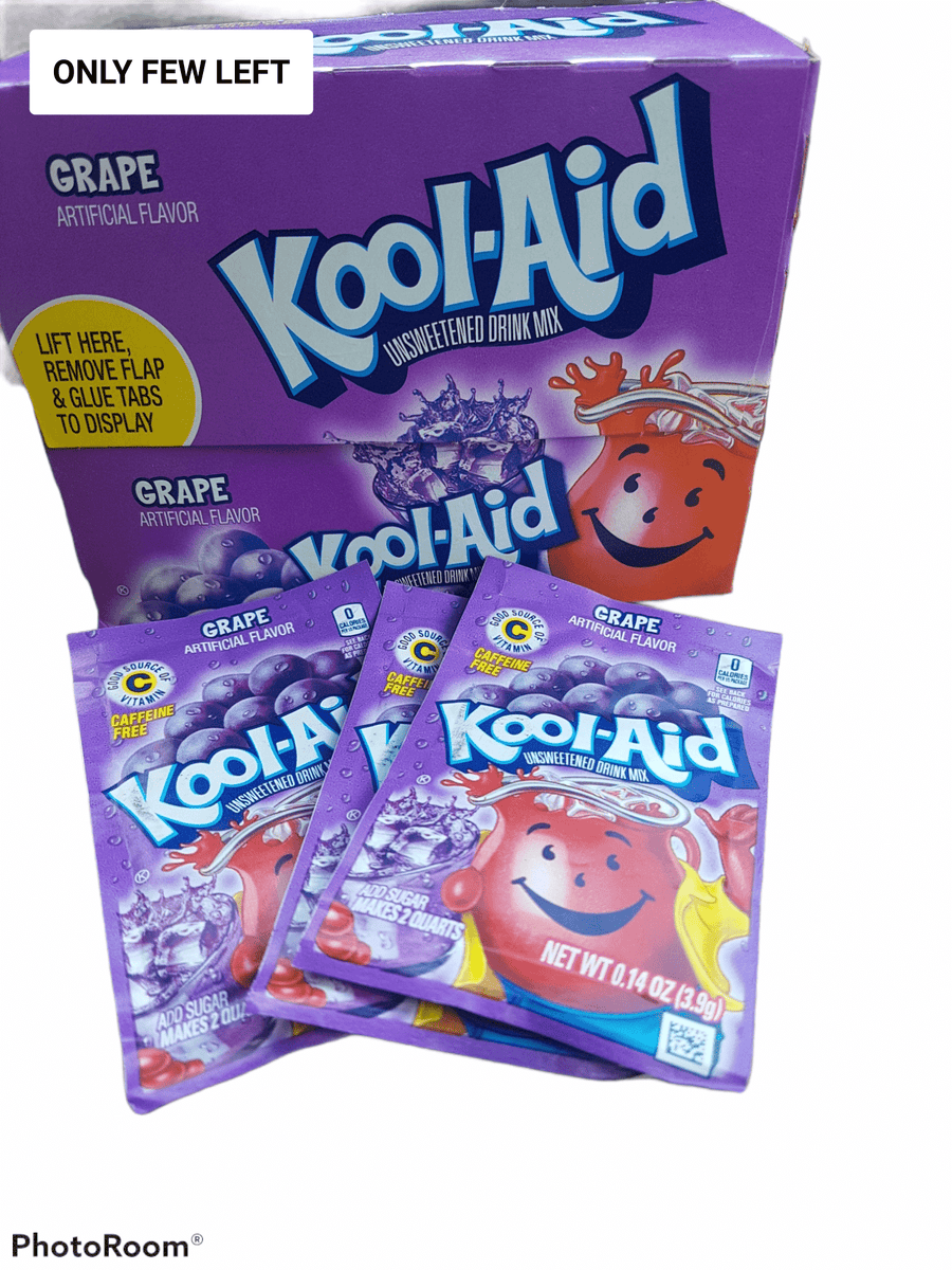 Kool Aid Grape Flavor 1x48sachets – Mel Caribbean Products Ltd